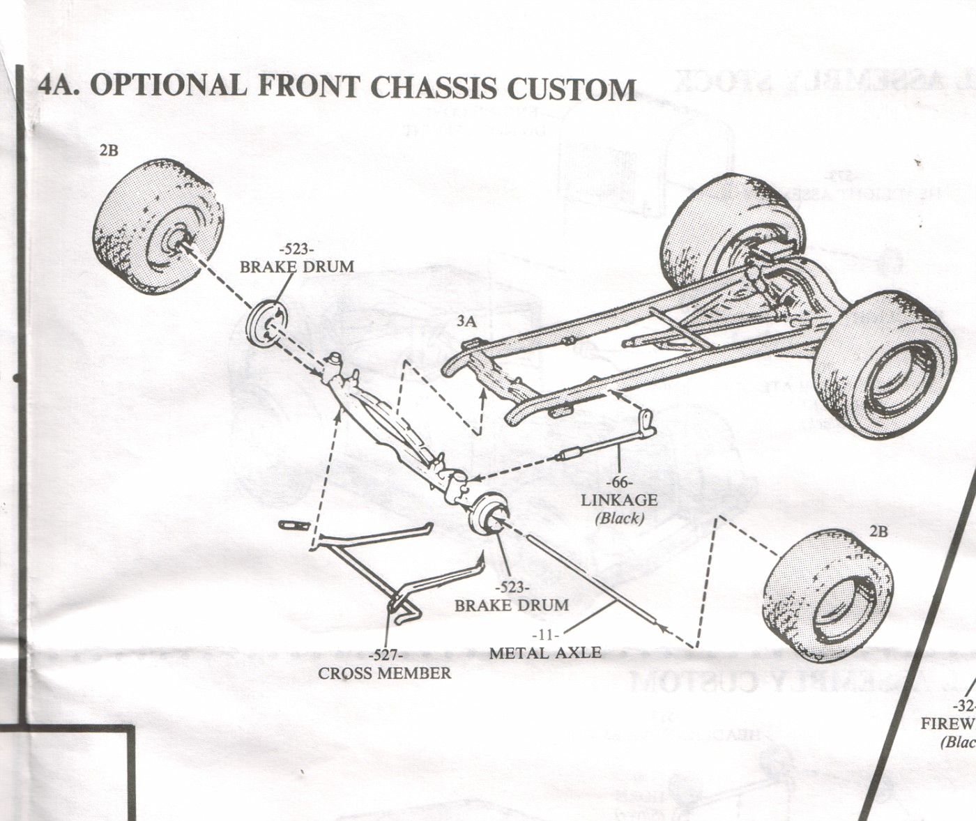 Photo: 1929 Ford ModelA Roadster #6572 1989 AMT ERTL Instructions 4A ...